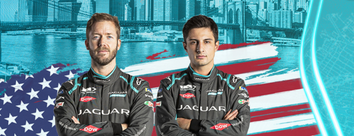 JAGUAR RACING BACK IN BROOKLYN IN BID FOR FOR TOP SPOT IN FORMULA E ...